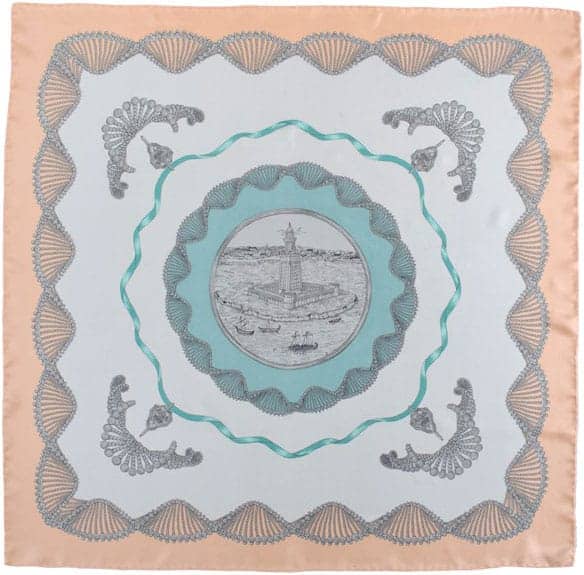 Alpha Omega Alpha Silk Scarf - Alpha Omega Alpha