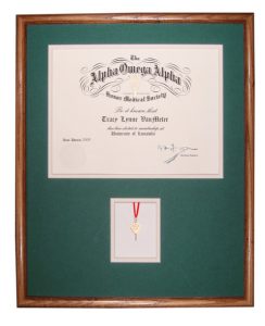 Member Keys & Certificates - Alpha Omega Alpha