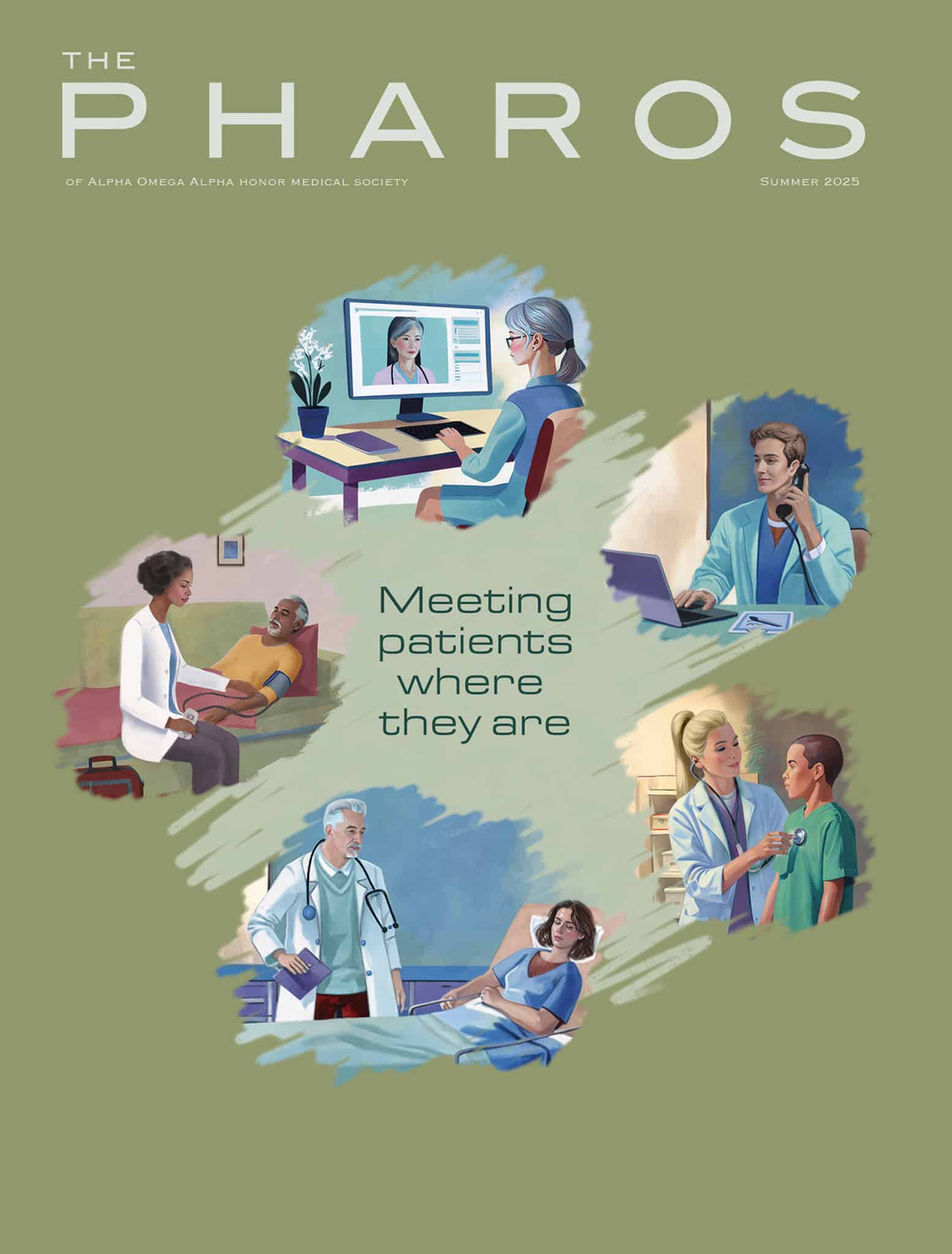 The Pharos, Summer 2025 - Alpha Omega Alpha